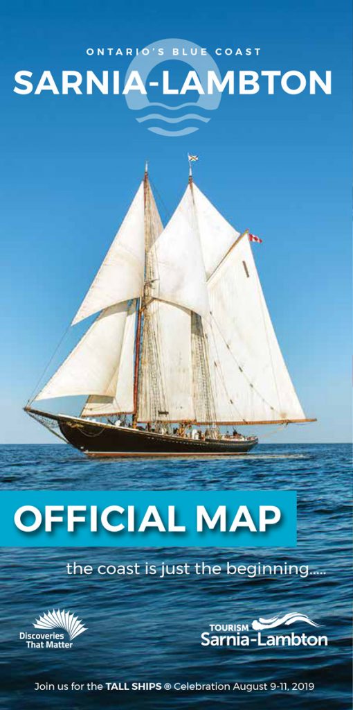 2019 Sarnia & Lambton County Map | Ontario's Blue Coast